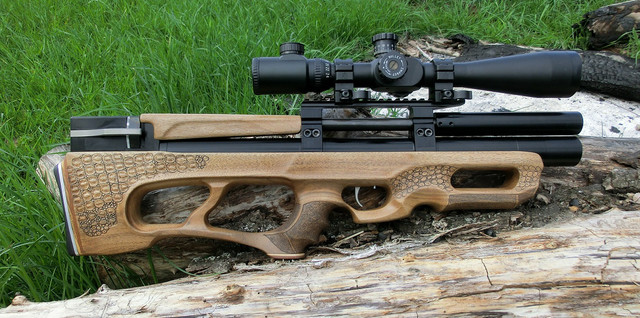 Купить Винтовка пневматическая PCP Raptor 3 (T-Rex) Compact кал. 4.5мм ...