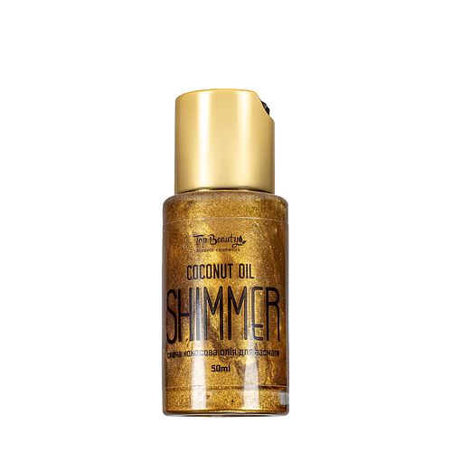 Купить Масло для загара кокосовое Top Beauty Coconut Oil Shimmer с ...