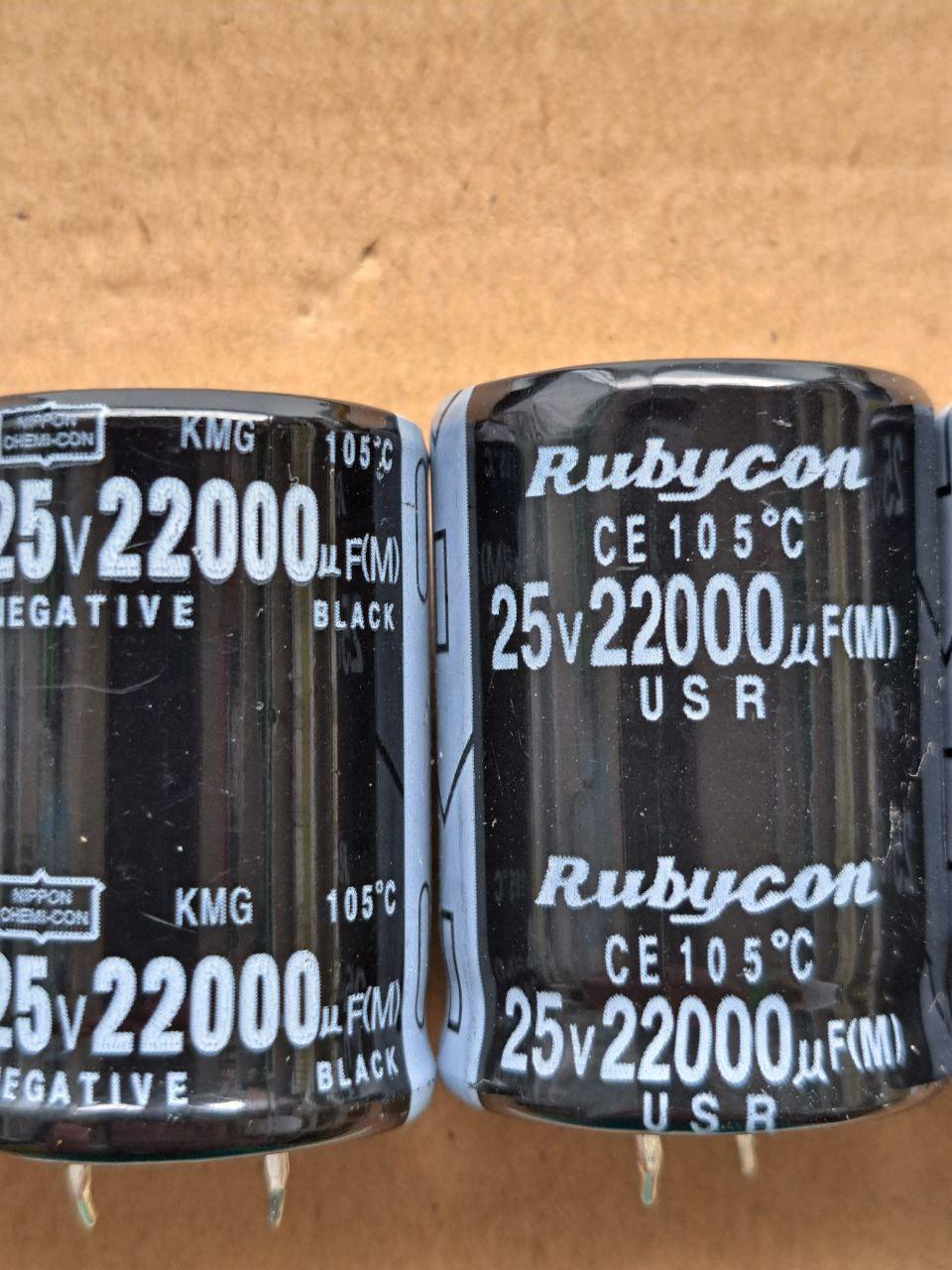 Электролитический конденсатор 22000 mkF 25V 105C (30mm*40mm) (ID ...