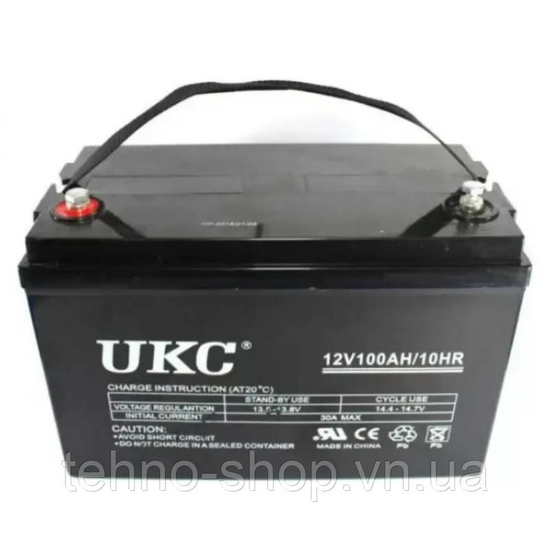 Купить Гелевый аккумулятор 12 вольт 100 ампер UKC Battery Аккумулятор ...
