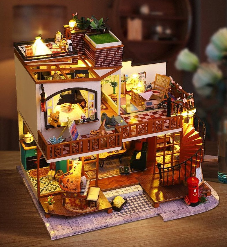 Румбокс DIY House будинок 3D конструктор "Цінуйте час" (ID ...