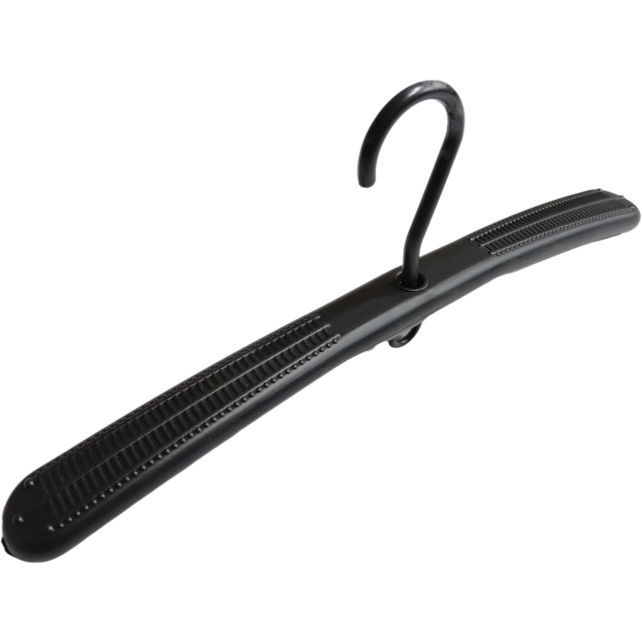 Купить Тремпель - плечики для верхней одежды черный большой 45х5 см ...