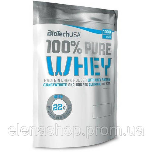 Купить Протеин BioTechUSA 100 Pure Whey 1000 g 35 servings Raspberry ...