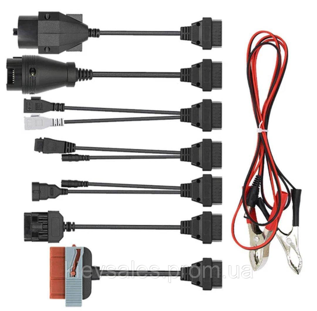 Комплект кабелей Обд 2 переходников obd2 8шт OBD 2 для легкових ...