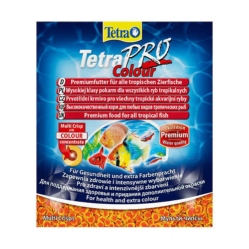 Tetra PRO Colour 12 г для здорового росту риб і чистоти води (ID ...
