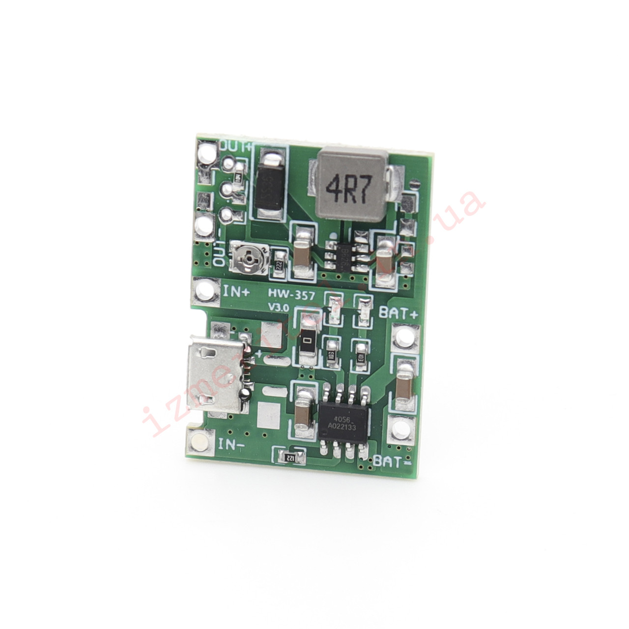 Контроллер зарядки TP4056 з підвищувальним перетворювачем HW-357 ...