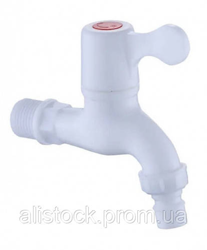 Купить Кран для воды пластиковый 1/2 20 мм, цена 50 ₴ — Prom.ua (ID ...