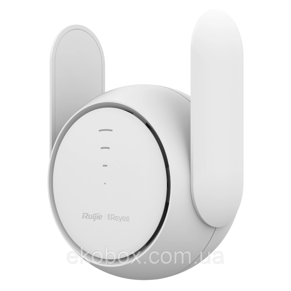 Двухдиапазонный Mesh Wi-Fi репитер Ruijie Reyee RG-EW1200R, 2.4 GHz/300 ...