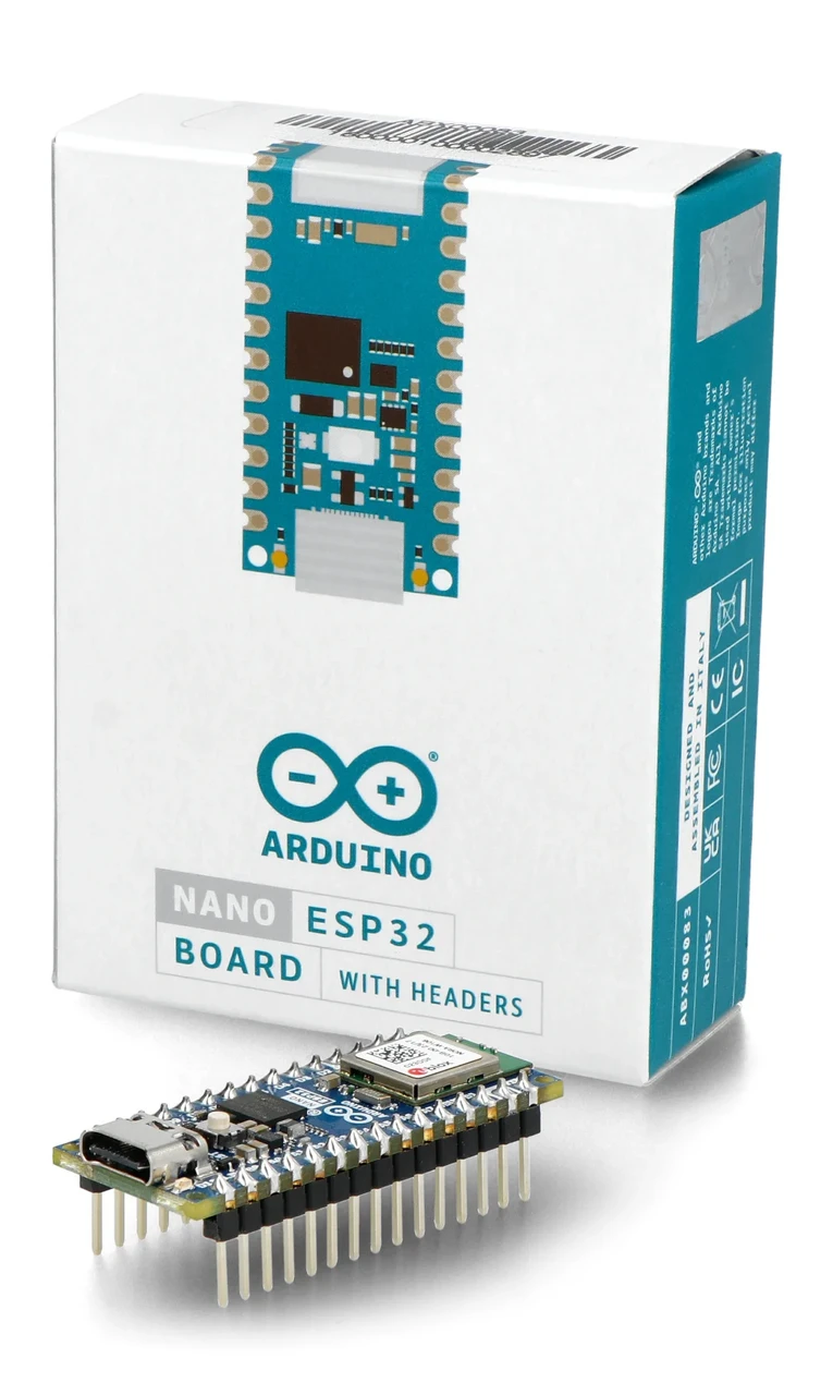 Купити Arduino Nano ESP32 з роз'ємами - ABX00083, ціна 1478 ₴ - Prom.ua ...