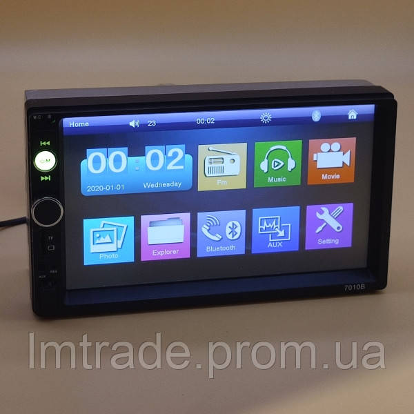 Купить Автомагнитола 7010B 2din с сенс. экр. 7 дюймов, MP5, 6-ю ...