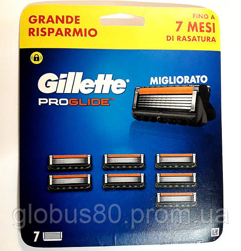 Купить Кассеты Gillette Fusion ProGlide проглайд (7 шт.), цена 870 ...