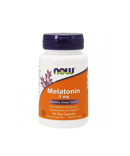 Купить NOW - Melatonin 5 mg (60 caps), цена 255 ₴ — Prom.ua (ID#1905345131)