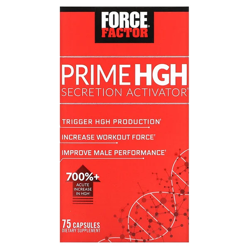Купить Force Factor, Prime HGH Secretion Activator, 75 капсул, цена 700 ...