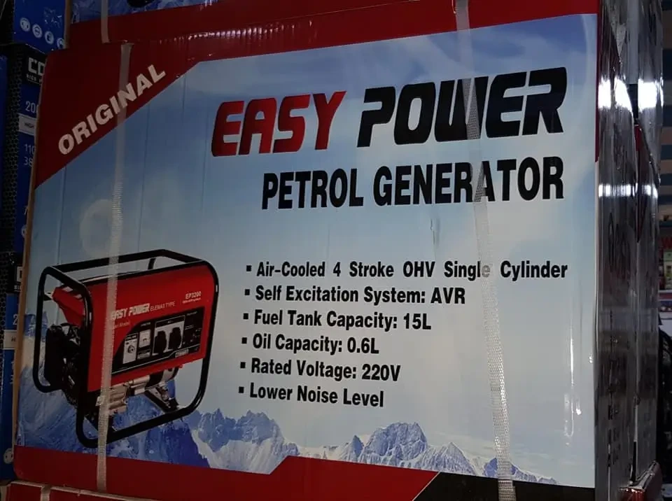 Купити ГЕНЕРАТОР БЕНЗИНОВИЙ EASYPOWER EP3200 3/3.2 КВТ, ціна 21430 ₴ - Prom.ua (ID# 1905598099)