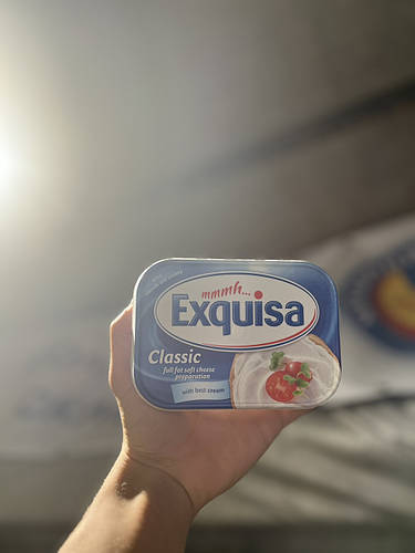 Купить Крем-сыр Exquisa Классический 200 г, цена 57 ₴ — Prom.ua (ID ...