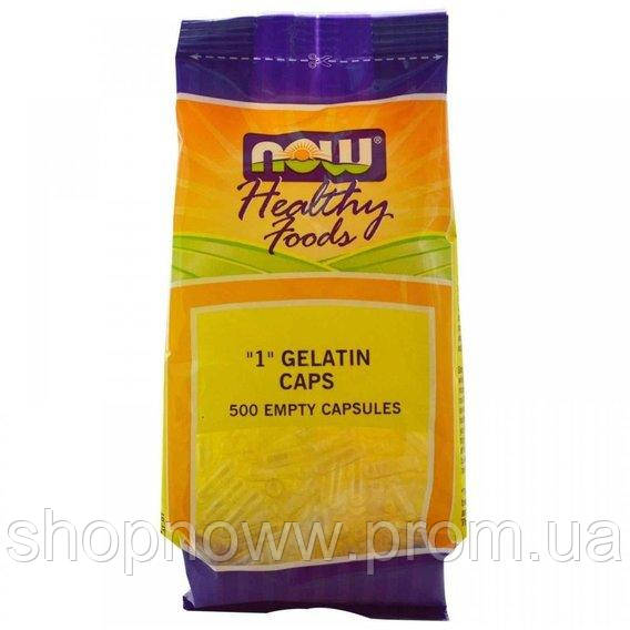 Пустые Капсулы NOW Foods 1 Gelatin Cap 500 Gel Caps, 7705549 - 238 ...