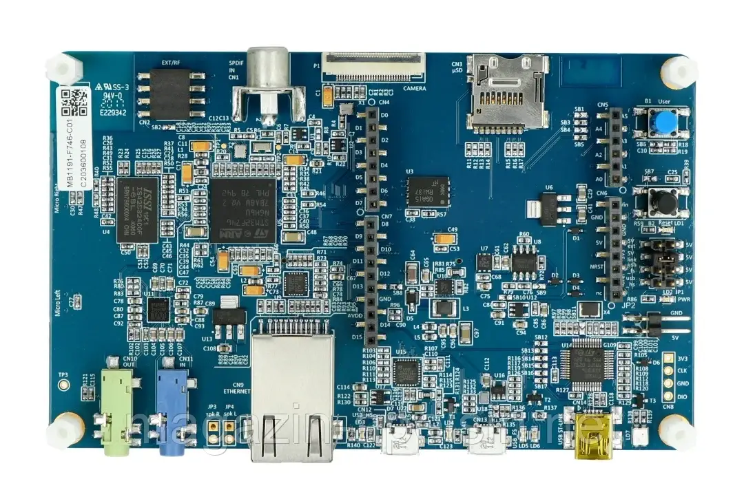 STM32F746G-Disco Discovery STM32F746NG - Cortex M7 + сенсорный экран, емкостный 4.3 '' (ID ...
