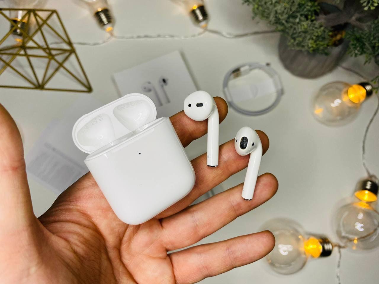 Беспроводные наушники AirPods 2 Bleutooth Гарнитура Безпровідні ...
