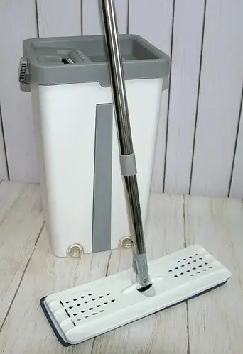 Купить Швабра удобная easymop для пола с автоматическим отжимом ...
