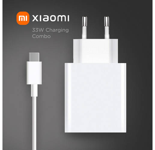 Купить Зарядка для телефона XIAOMI 33W Combo + Кабель USB Type C ...