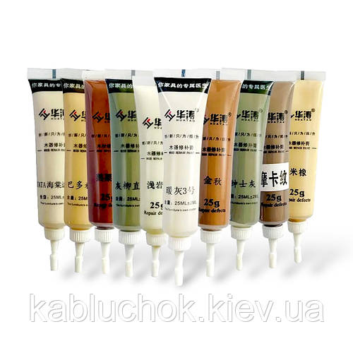 Реставрационная паста для ремонта дерева, мебели, кухонные фасады ...