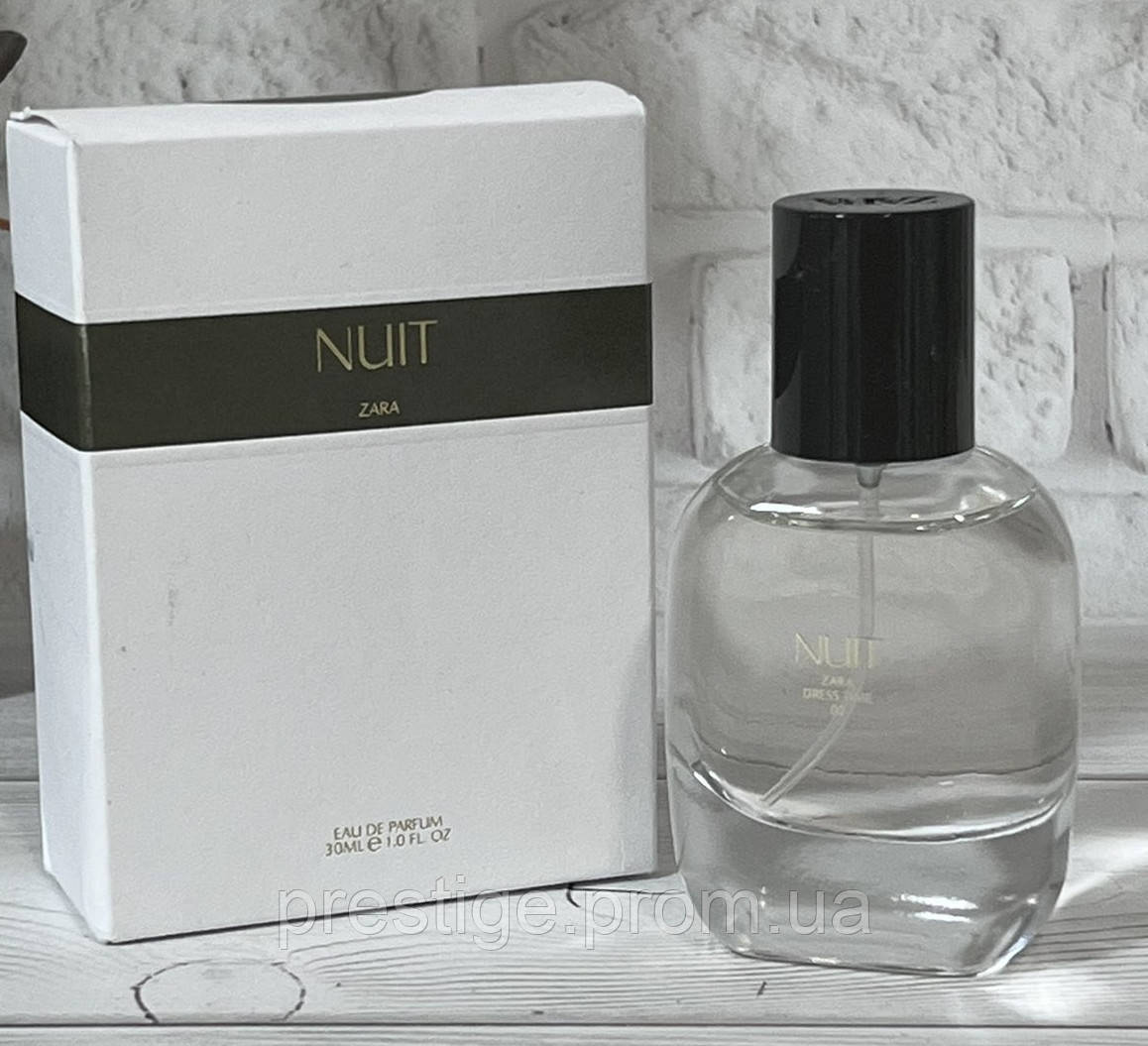 Парфюмированная вода ZARA NUIT 30 мл Оригинал Зара нуит (ID#1907173078 ...