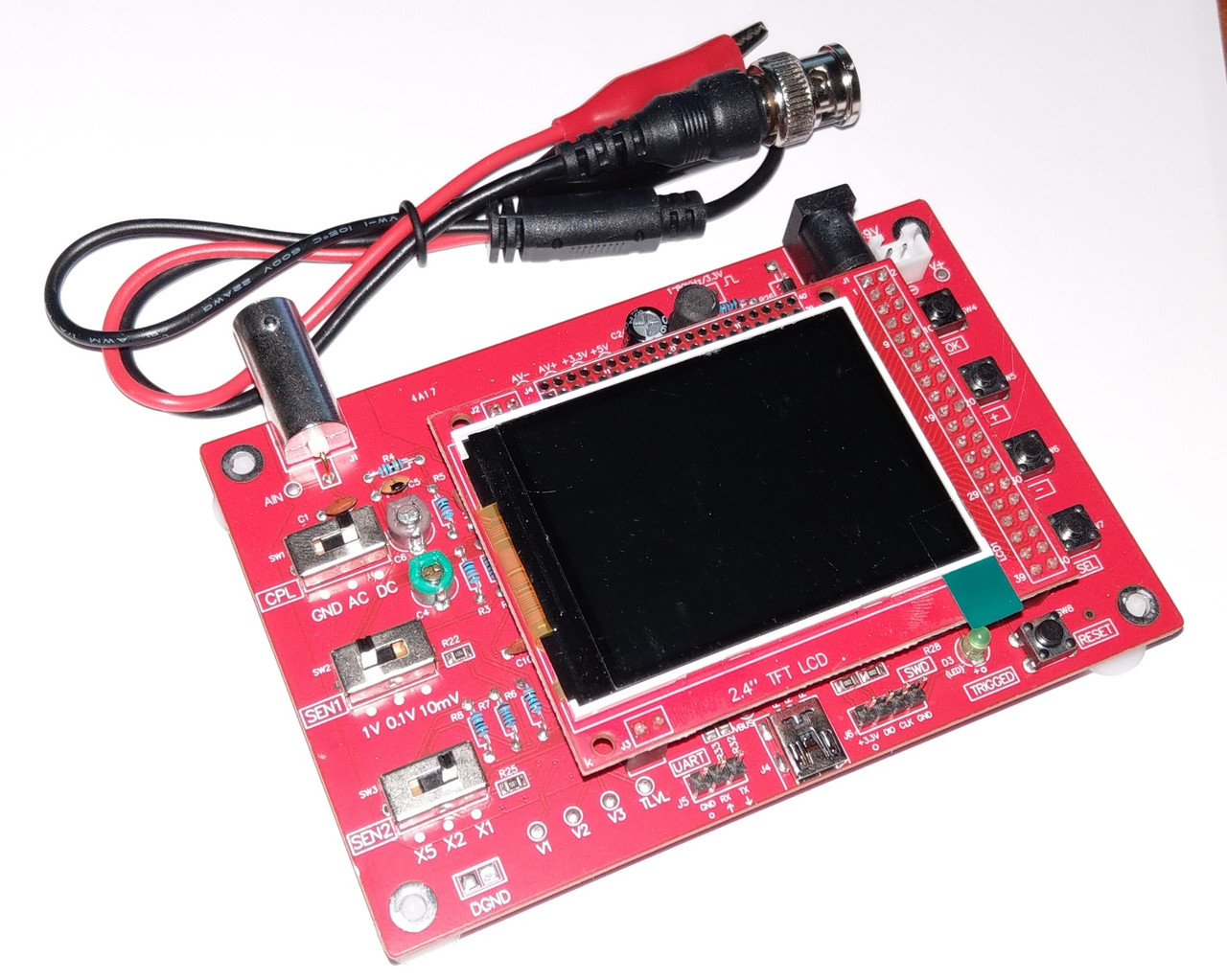 DS0138 портативный осциллограф 12 бит 200 кГц: продажа, цена в ...