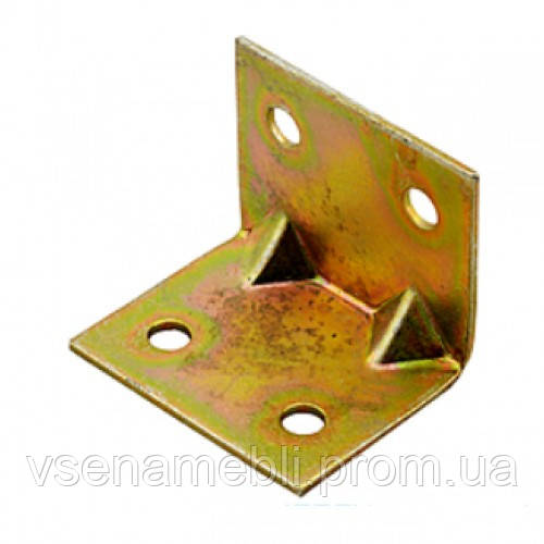 Уголок ХЗШП 25мм*25мм*35мм мебельный монтажный оцинкованый (713827), цена 7 ₴: купить на Prom.ua ...
