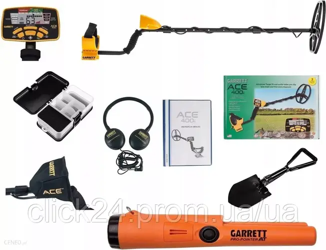 Купить Металошукач Garrett Ace 400I + Pro-Pointer At Zestaw, цена 27000 ...