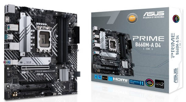 Купити MB ASUS PRIME B660M-A D4-CSM, ціна 4957 ₴ - Prom.ua (ID# 1907579962)
