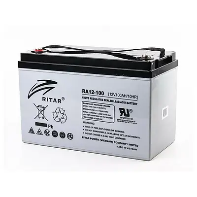 Батарея до ДБЖ Ritar GEL RITAR DG12-100, 12V-100 Ah (DG12-100), ціна ...