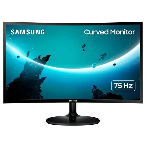 Монитор Samsung 24" LS24C360 (LS24C360EAIXCI) Curved VA Black (ID ...