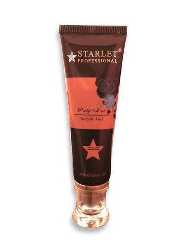 Полигель (акригель) Starlet Professional 06 Камуфляж(Yellow Pink) 30мл ...