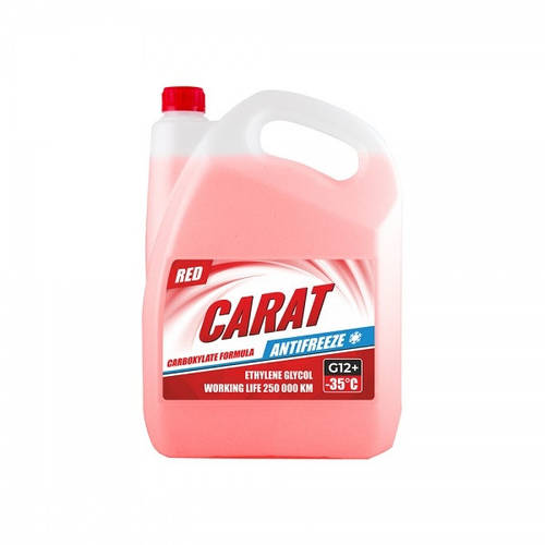 Купить ANTIFREEZE COOLANT G12+RED, ТМ "CARAT", 9 кг, цена 683 ₴ — Prom.ua (ID#1907756705)