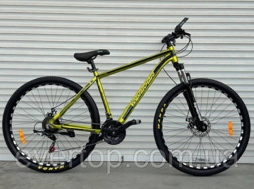 Велосипед Top Rider 680 29", 19" Спортивный Алюмінієвий Гірський. Хакі ...