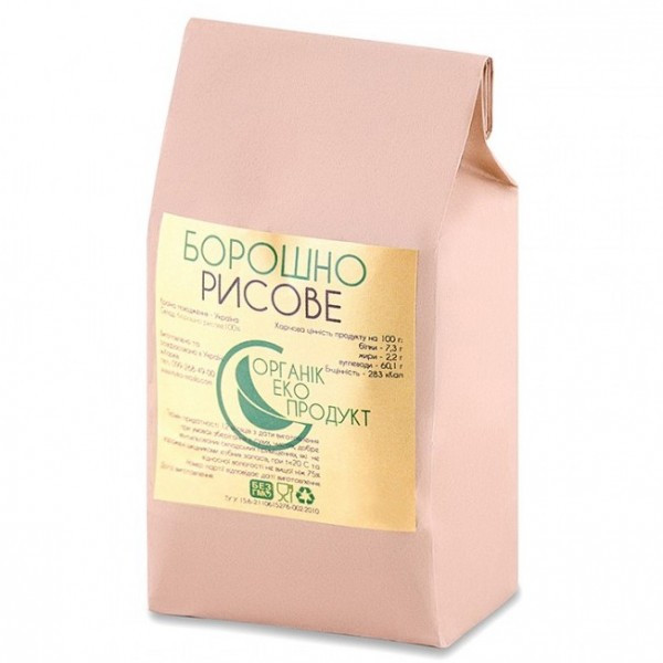 Купить Мука рисовая натуральная Органик Эко-Продукт 1 кг, цена 120 ...