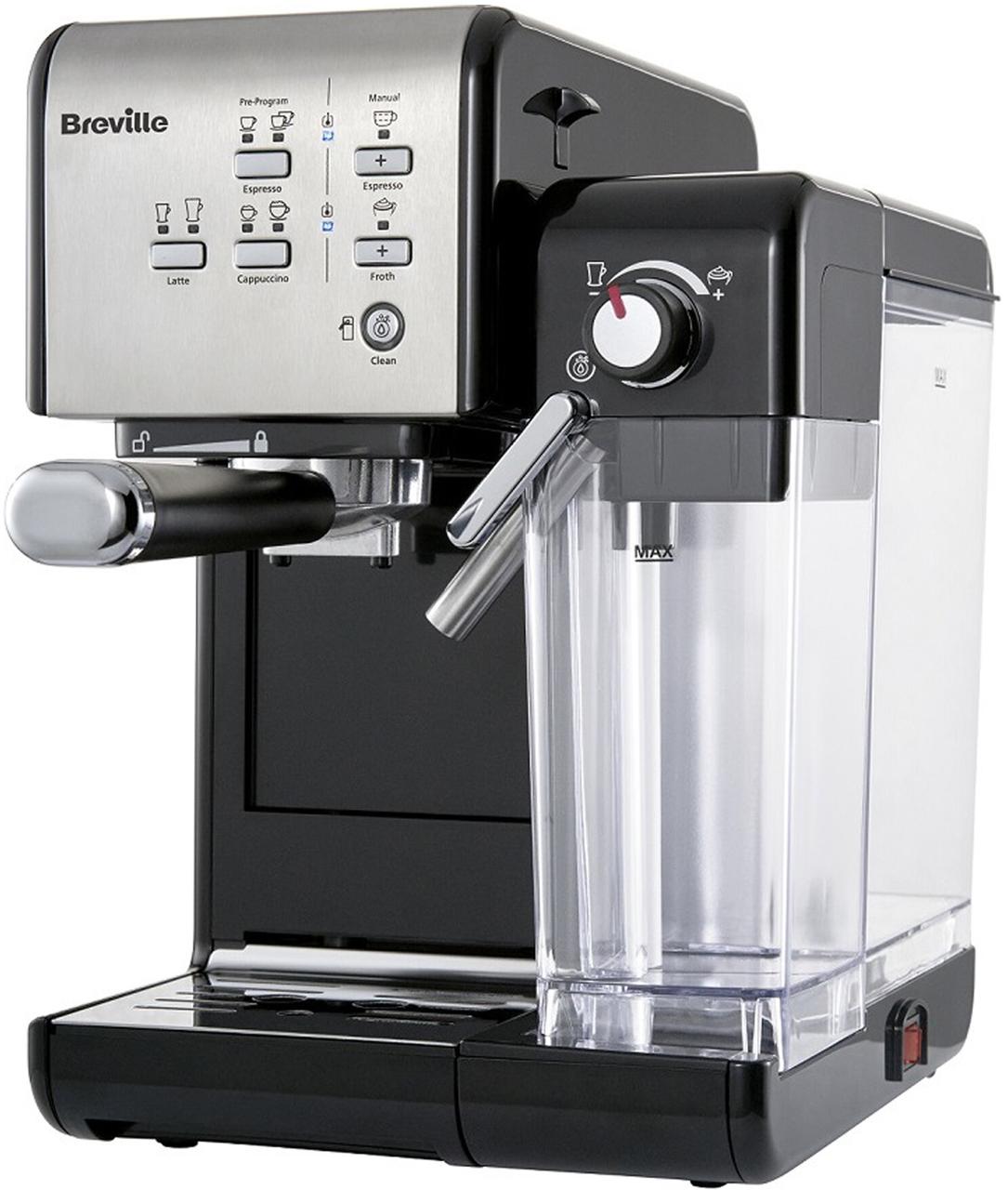 Купить Кофемашина BREVILLE Prima Latte II VCF108X, цена 12830 ₴ — Prom ...