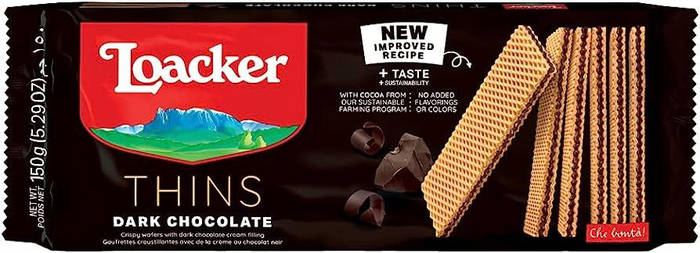 Купить Вафли Loacker Thins Fondente 150g Магія у нас цена 197 ₴ — Prom