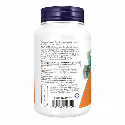 Купить Cal-Mag Caps - 120 caps, цена 576 ₴ — Prom.ua (ID#1908419744)