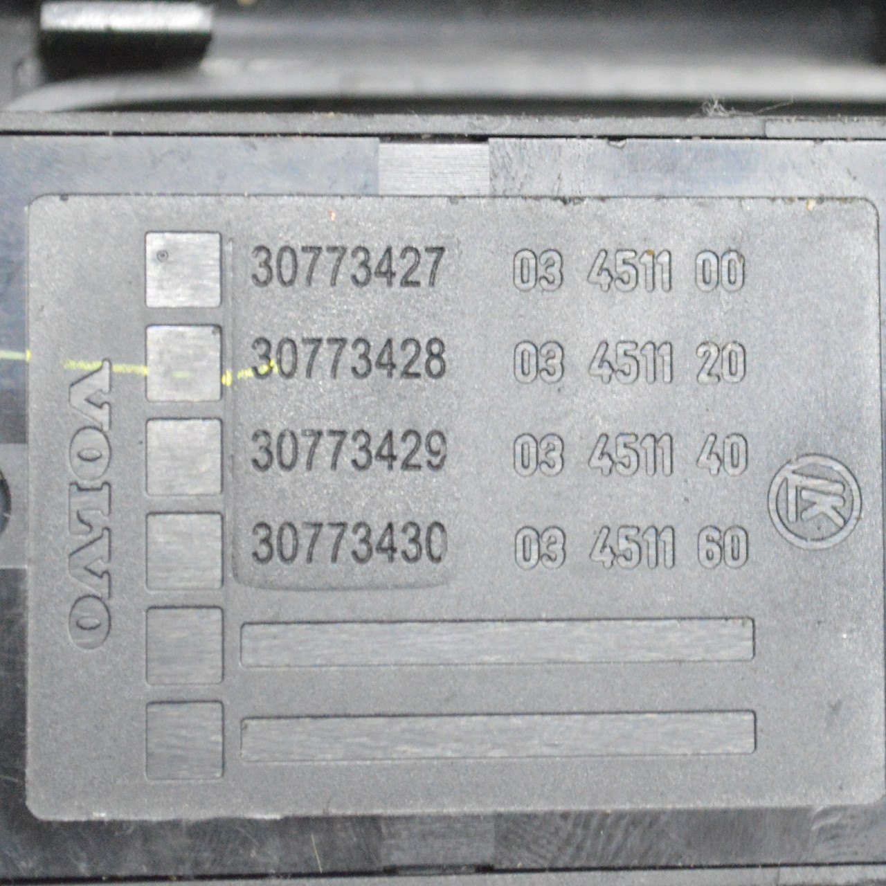 Панель управління склопідйомниками Volvo V50 S40 Кнопка управління ...