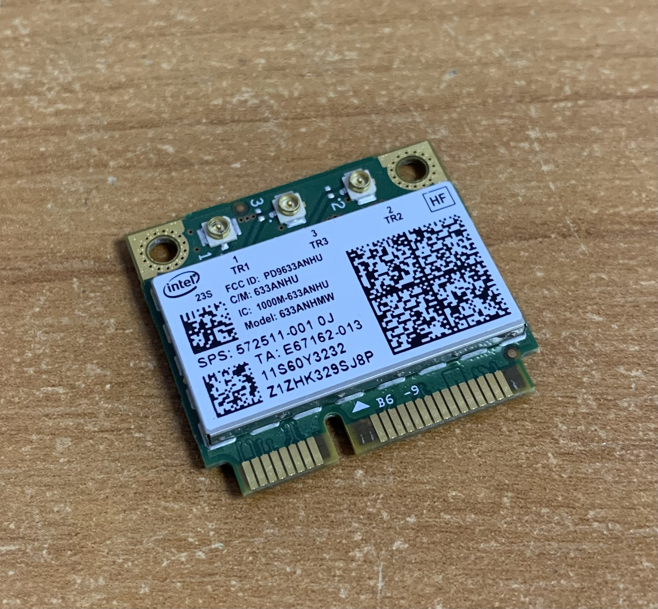 Б/У Wi-Fi Модуль Intel Ultimate-N 6300, 633ANHMW, Lenovo W530, T530 ...