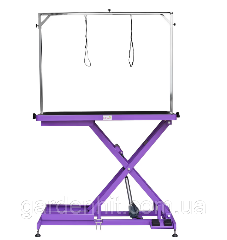 Blovi Callisto Purple - стіл з електричним підйомником, стільниця 125см ...