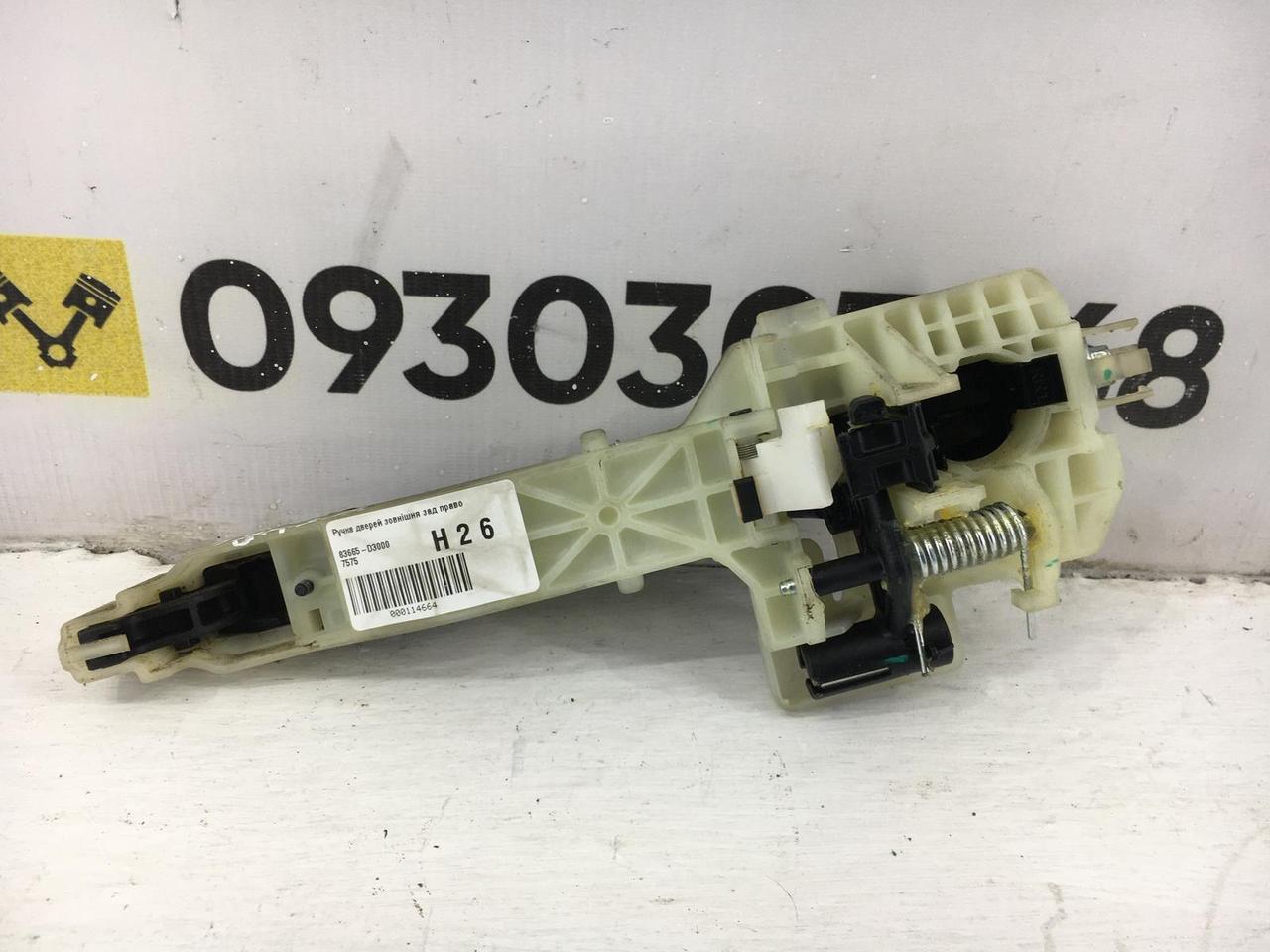 Ручка дверей зовнішня задня права HYUNDAI TUCSON TL 2015-2018 (в зборі ...