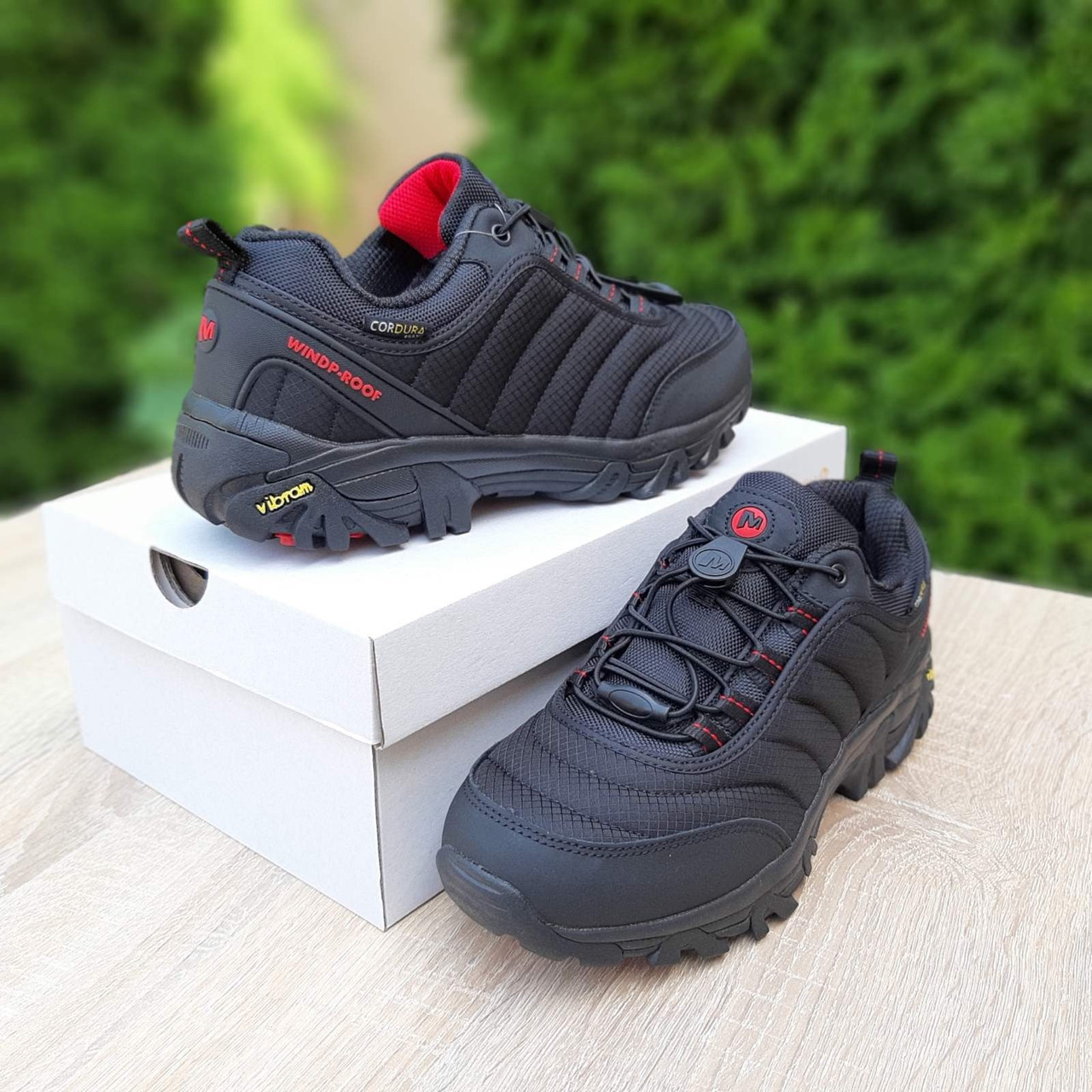 Купить Merrell Vibram Cordura Еврозима кроссовки мужские черные с ...