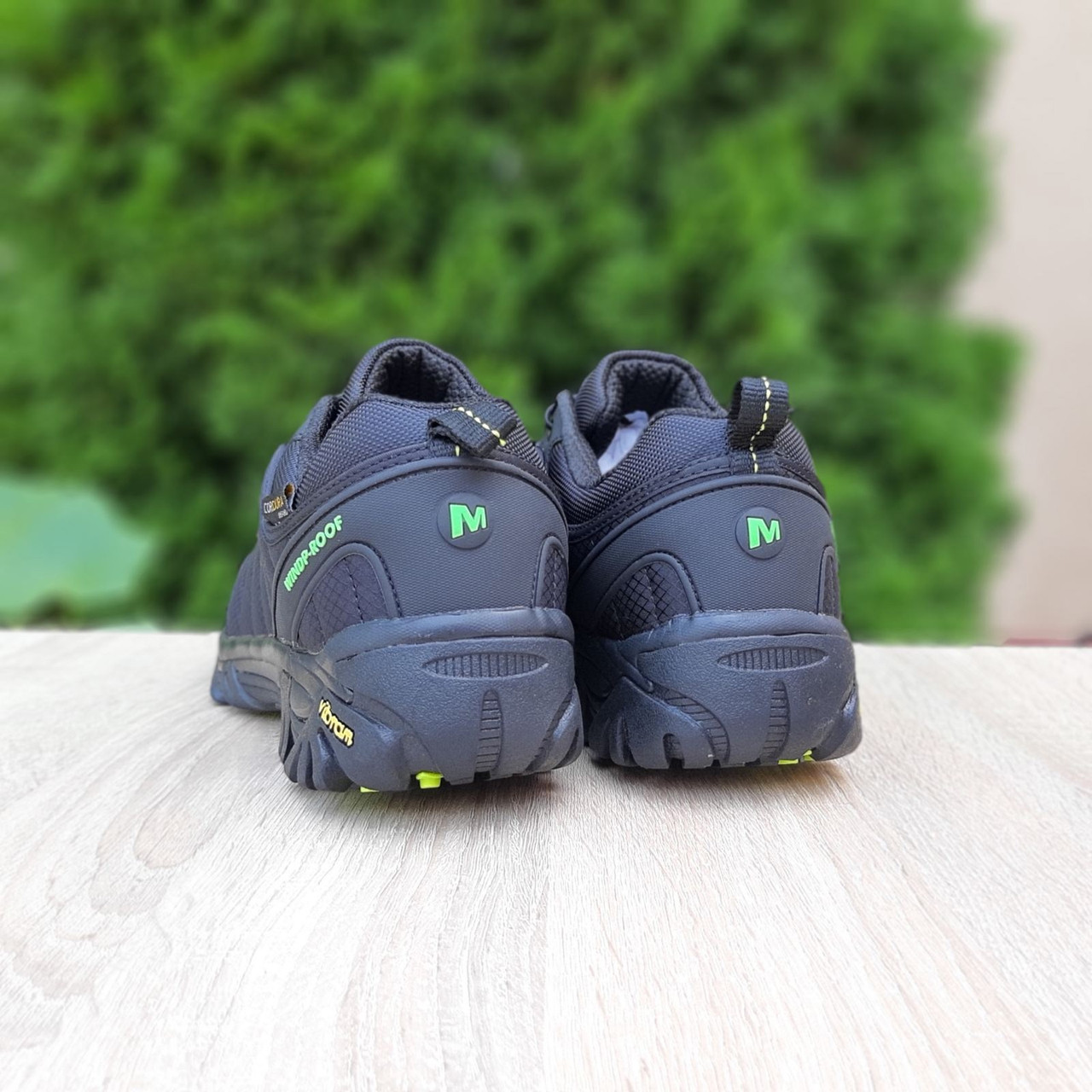 Купить Merrell Vibram Cordura Мужские зимние кроссовки термо черные с ...
