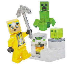 Lego Minecraft Cave Explorer, Creeper и Slime: набор исследователи ...
