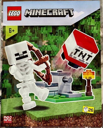 Lego Minecraft TNT Launcher and Skeleton: набір вибухова катапульта і ...