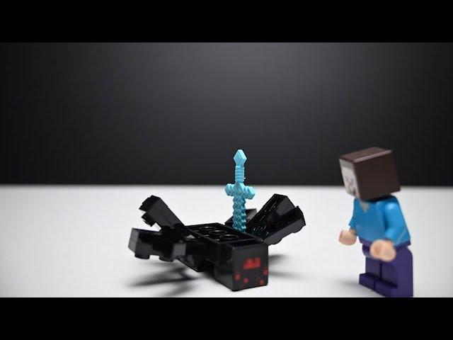 Купить Lego Minecraft Steve with Spider: набор майнкрафт Стив и паук ...