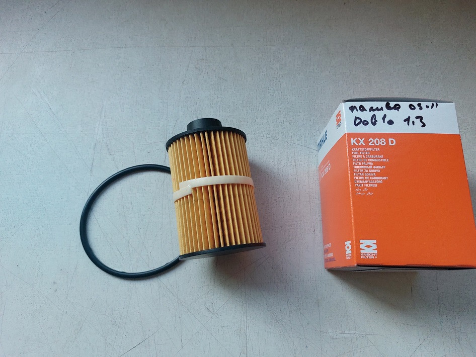 Топливный фильтр на Fiat Doblo (2004-2005-2009) 1.3Mjtd, 71773193 ...