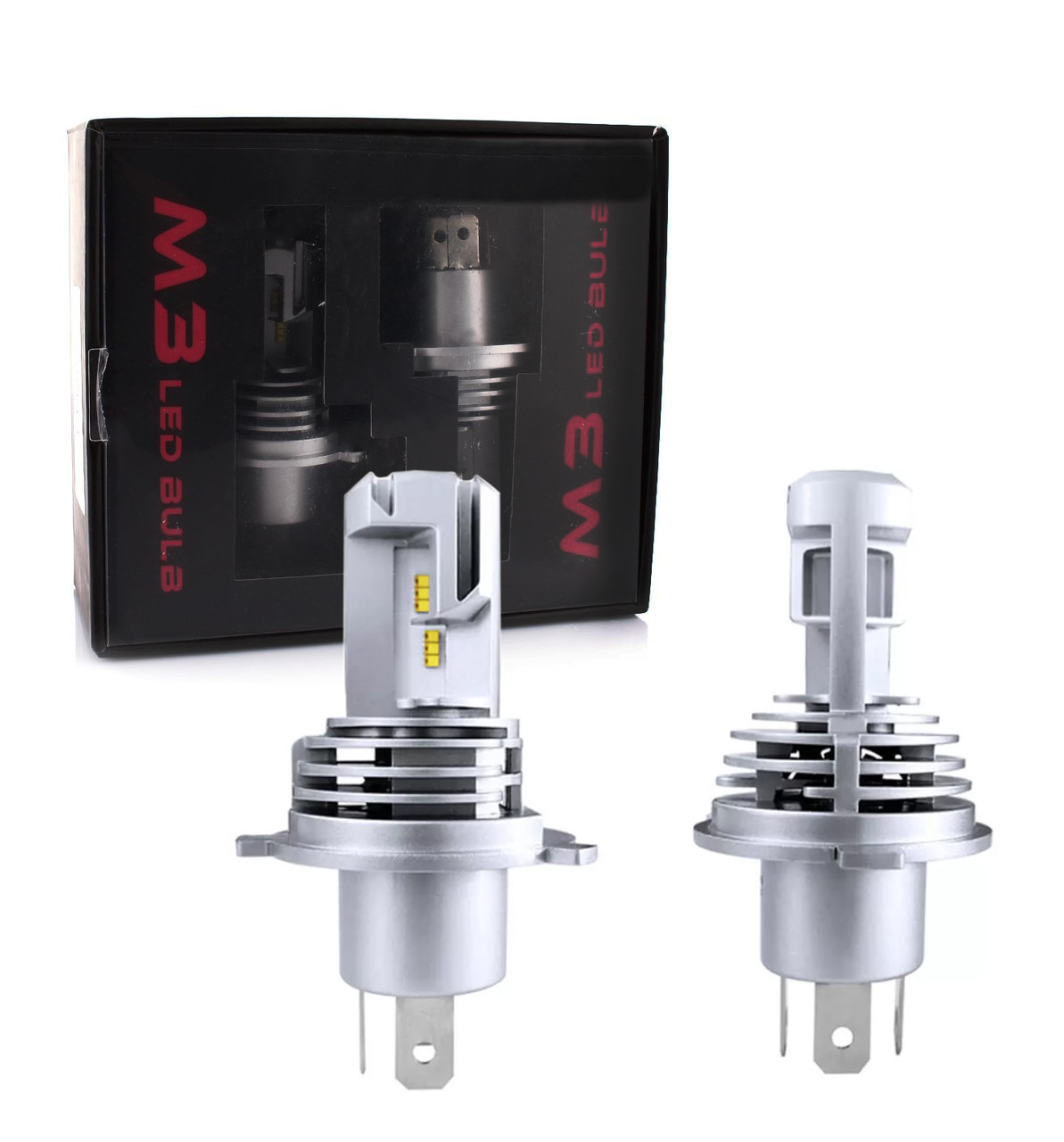 Автомобильные светодиодные лампы с цоколем H4 модель M3 ZES (ID ...